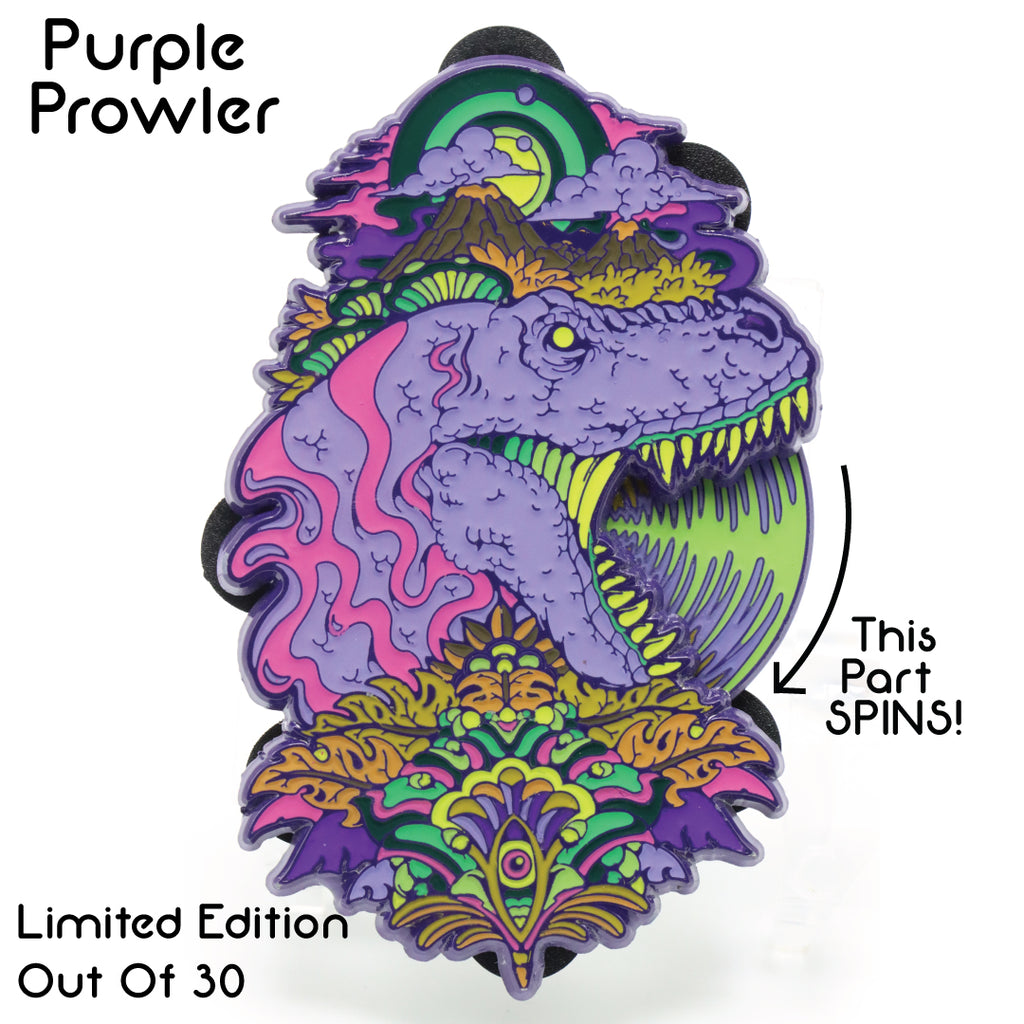 Let's Get Lost 2024 T-Rex Spinner Lapel Pin – PinStopShop